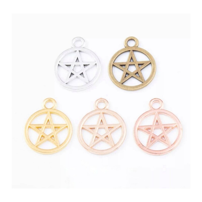 Pentacle Charm - Etsy