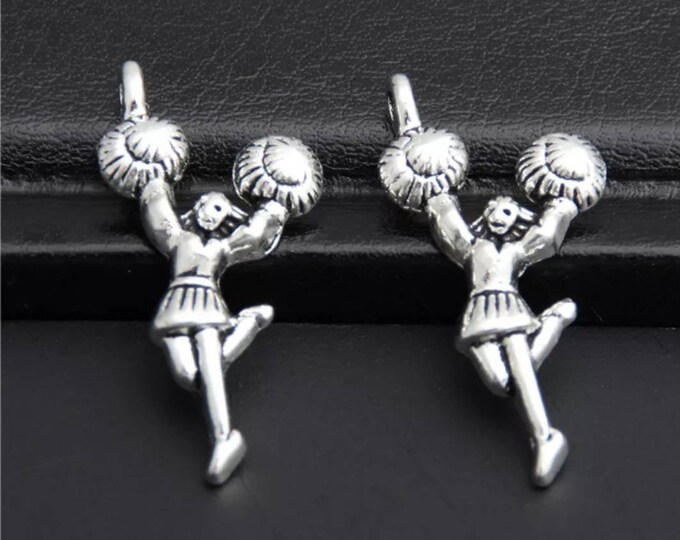 Cheerleading Charms Cheer Charms Cheerleader Charms Cheer Bracelet ...