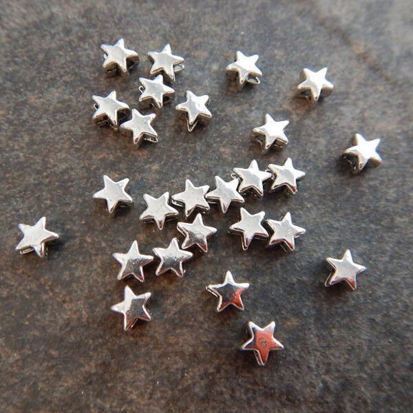 Tiny Star Beads - Etsy