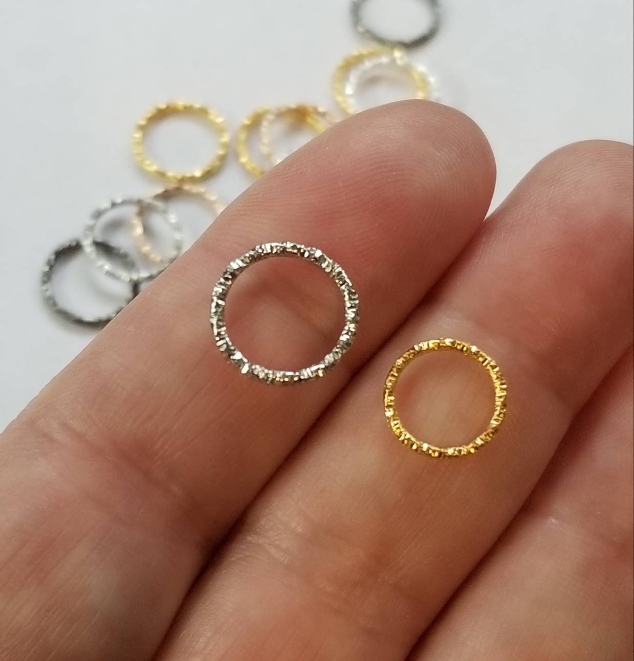 Lovely Linking Rings Multicolor Connectors Charms Holders - Etsy