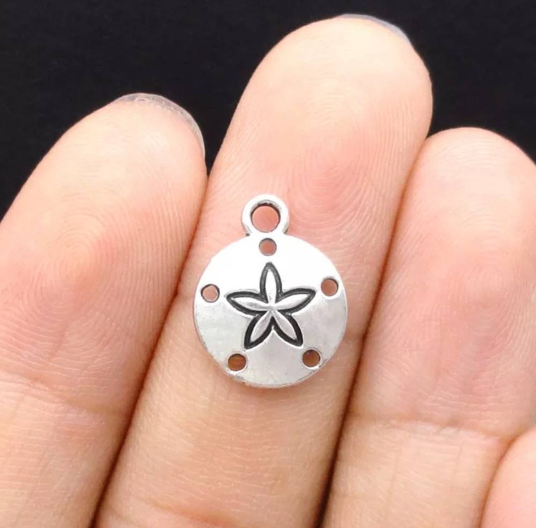 Mini Sand Dollar Charms Seashell Charms Beach Charms Cruise Ocean ...