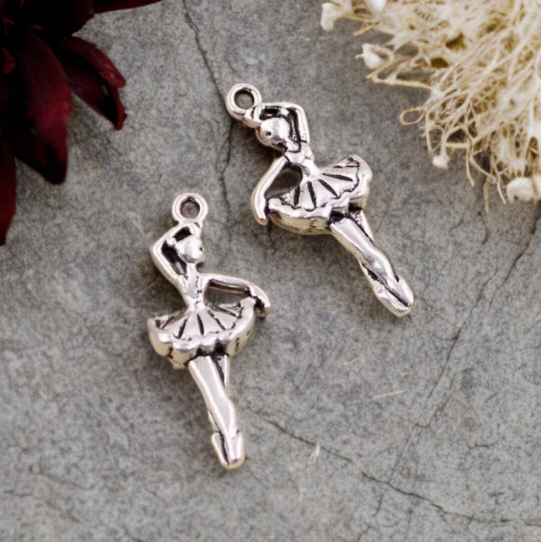 Ballerina Charms Ballet Charms Dancer Charms Some Lighter Silver ...
