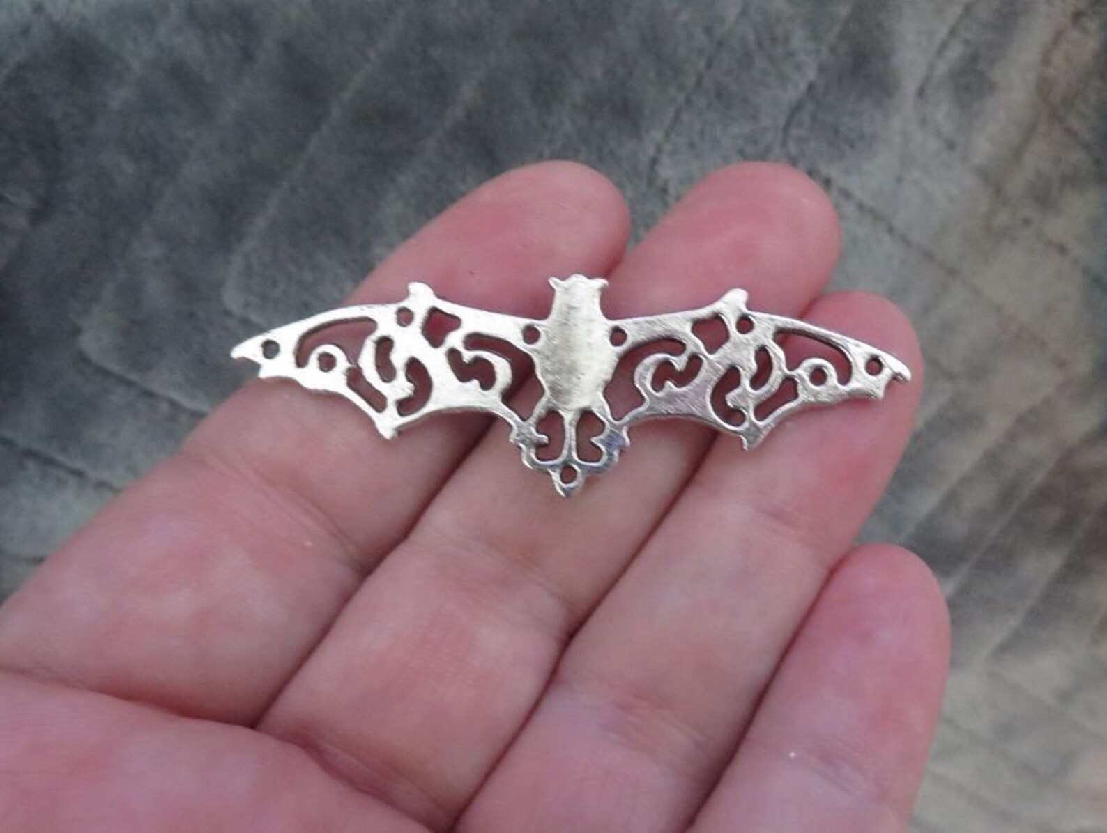 Bat Connectors 5 Colors Filigree Large Bat Charms Halloween Charms ...