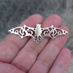 Bat Connectors 5 Colors Filigree Large Bat Charms Halloween Charms ...