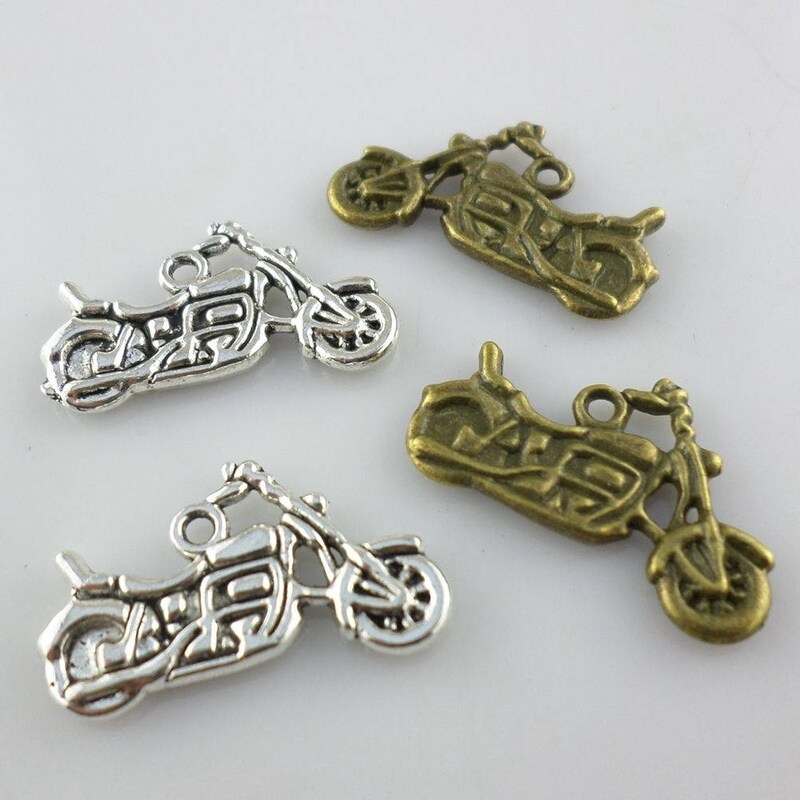 Motorcycle Charms - Etsy