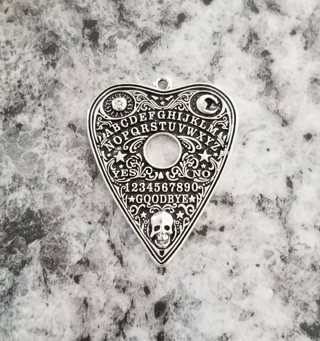 Ouija Pendant Large Ouija Charm Ouija Planchette Pendant Magick Psychic ...