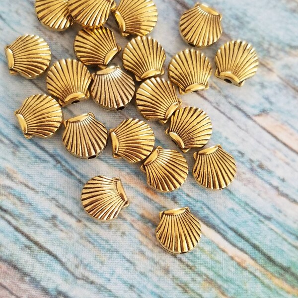 Clam Shell Beads - Etsy