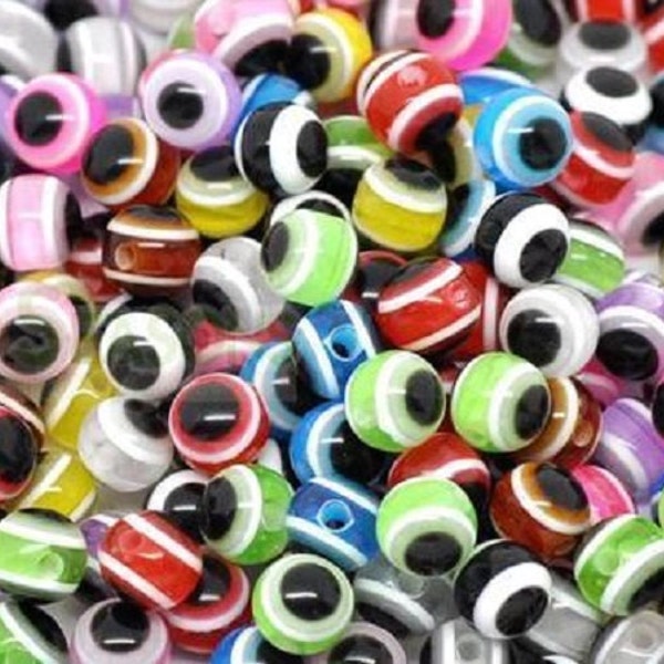 Round Acrylic Bead - Etsy