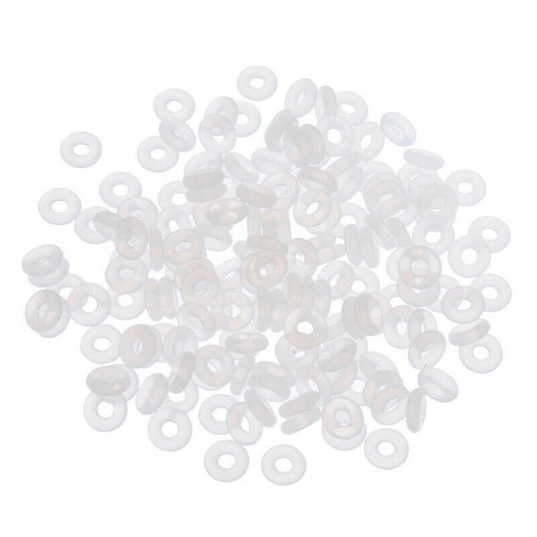 Rubber Rings Bead Stoppers for Bracelets Jewelry Findings Supplies 6mm ...