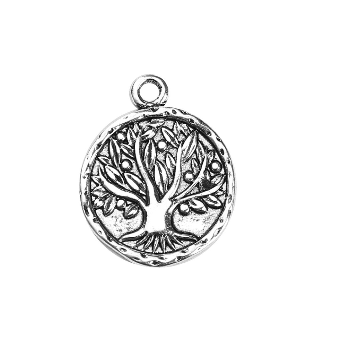 Beautiful Tree Charms Medallions Famiky Tree Roots Nature Life Fall ...