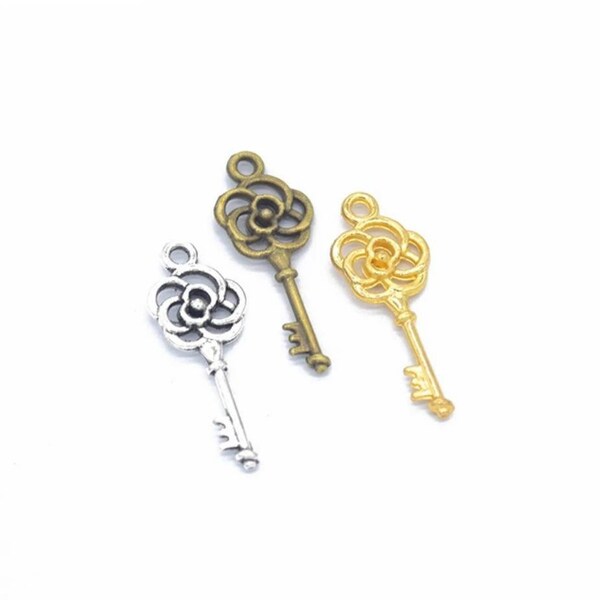 Rose and Key - Etsy