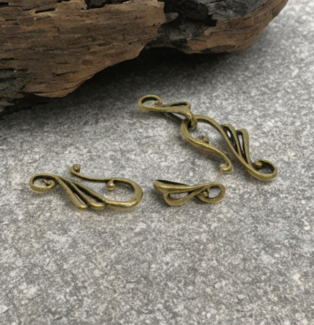 Bronze Clasps Bronze Toggle Clasps Bronze Hook Clasps Bracelet Clasps ...