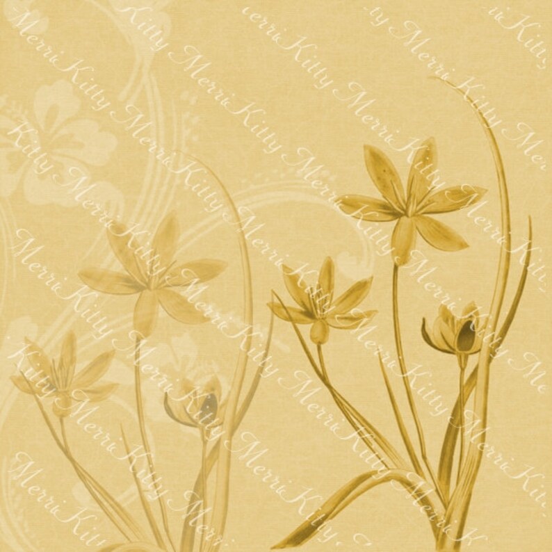 Soft & Mellow Digital Papers Instant Download Digital Scrapbook Pack ...