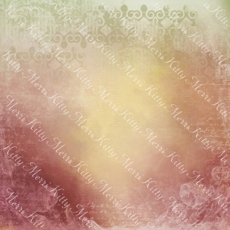 Soft & Mellow Digital Papers Instant Download Digital Scrapbook Pack ...