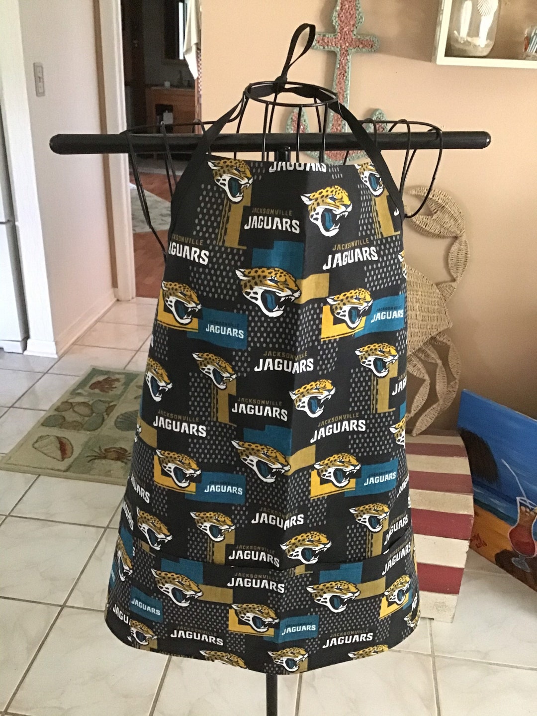 Jacksonville Jaguars Apron Custom Handmade Housewarming Gift Birthday ...