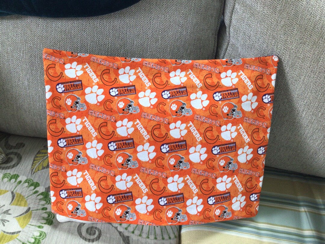 Clemson University Throw Pillow Custom Handmade Birthday - Etsy UK