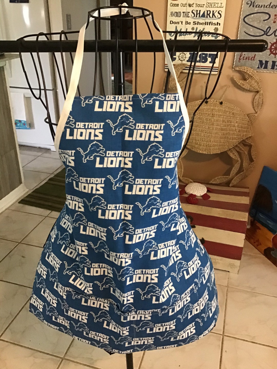 Child Size Detroit Lions Apron - Etsy