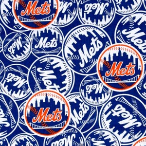 NY Mets Decorative Throw Pillow Custom Handmade - Etsy