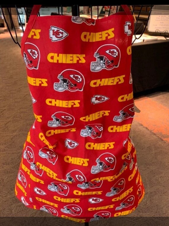 Kansas City Chiefs Apron Custom Handmade Housewarming Gift | Etsy