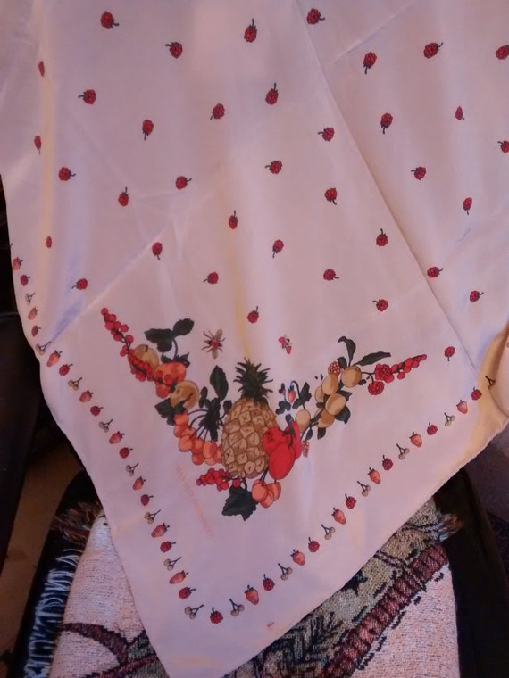 100% Seta Silk Manolo Borromeo Made In Italy Hallmark… - Gem