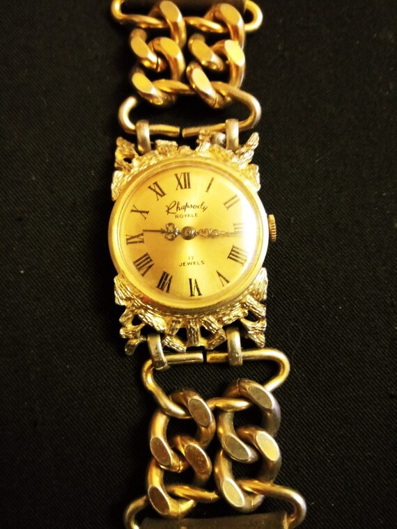 Rhapsody Royale 17 Jewels Vintage Ladies Mechanical … - Gem