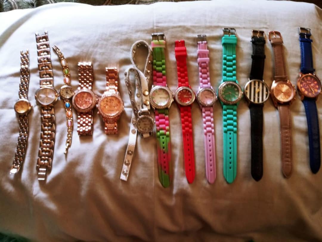 14 Stunning Geneva Watches All Tested and Working Some Running With New ...