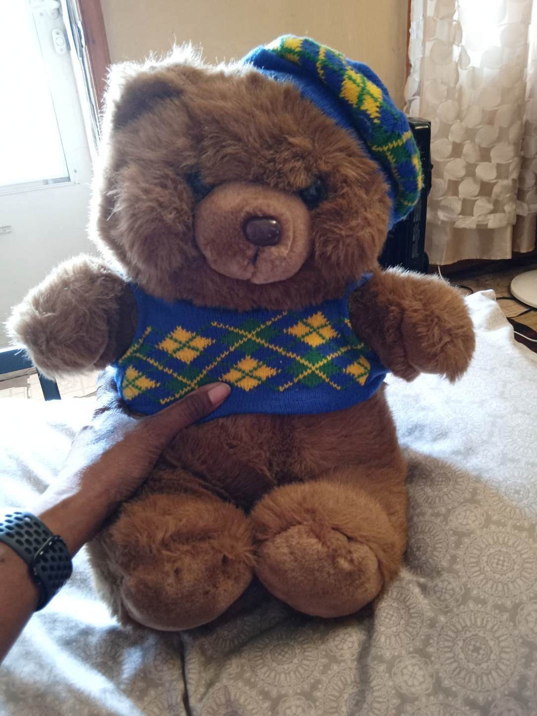 1987 Commonwealth Sitting Boo Boo Bear by Toy and Novelty Co. Inc ...