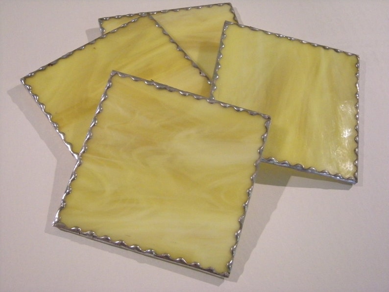 Hand made Stained Glass Coasters Mix or Match | Etsy