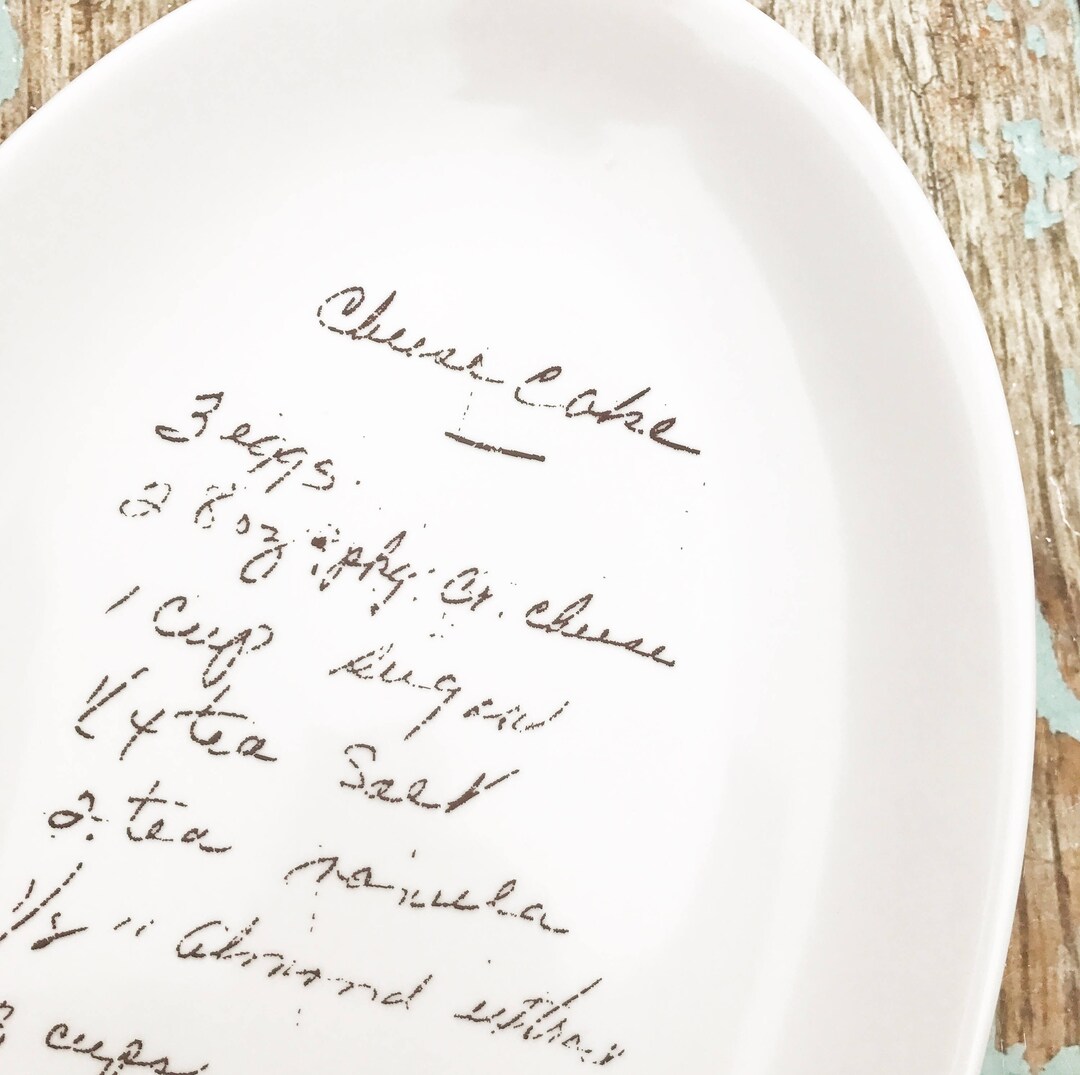 Display Plates, Recipe Display, Recipe Display Wall Decor, Oval Plate ...