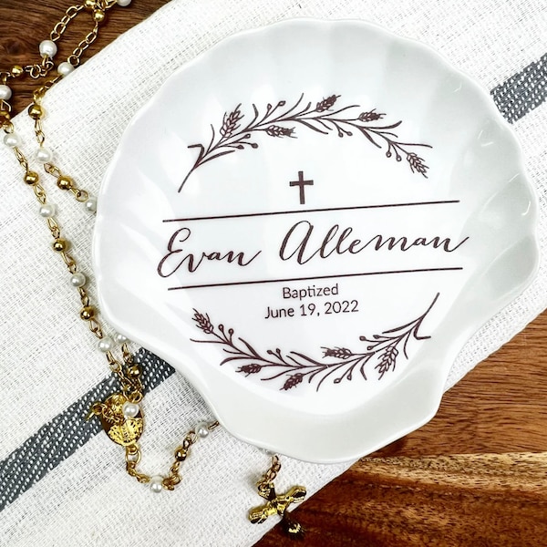 Personalized Shell Baptism - Etsy