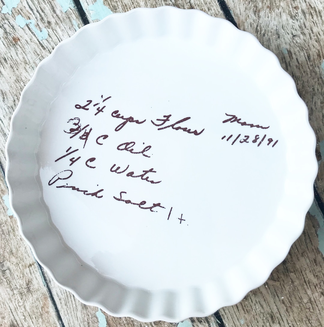 Sympathy Gift With Your Loved Ones Engraved Handwriting - Etsy