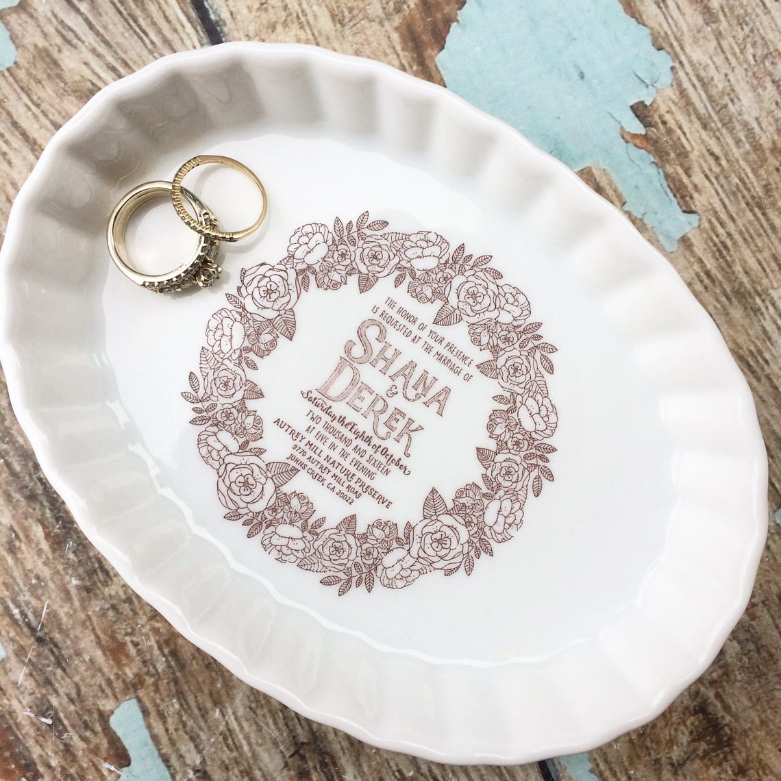 Personalized Wedding Gift Custom Pottery Gift for | Etsy