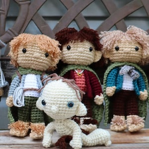 Crochet Lord of the Rings Characters - Etsy