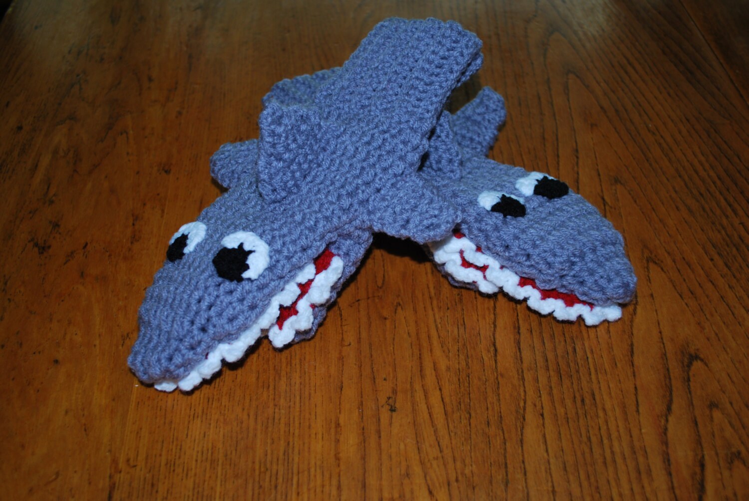 PDF PATTERN Crochet Shark Mittens - Etsy