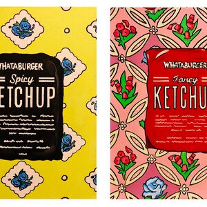 PRINT SET Whataburger - Etsy