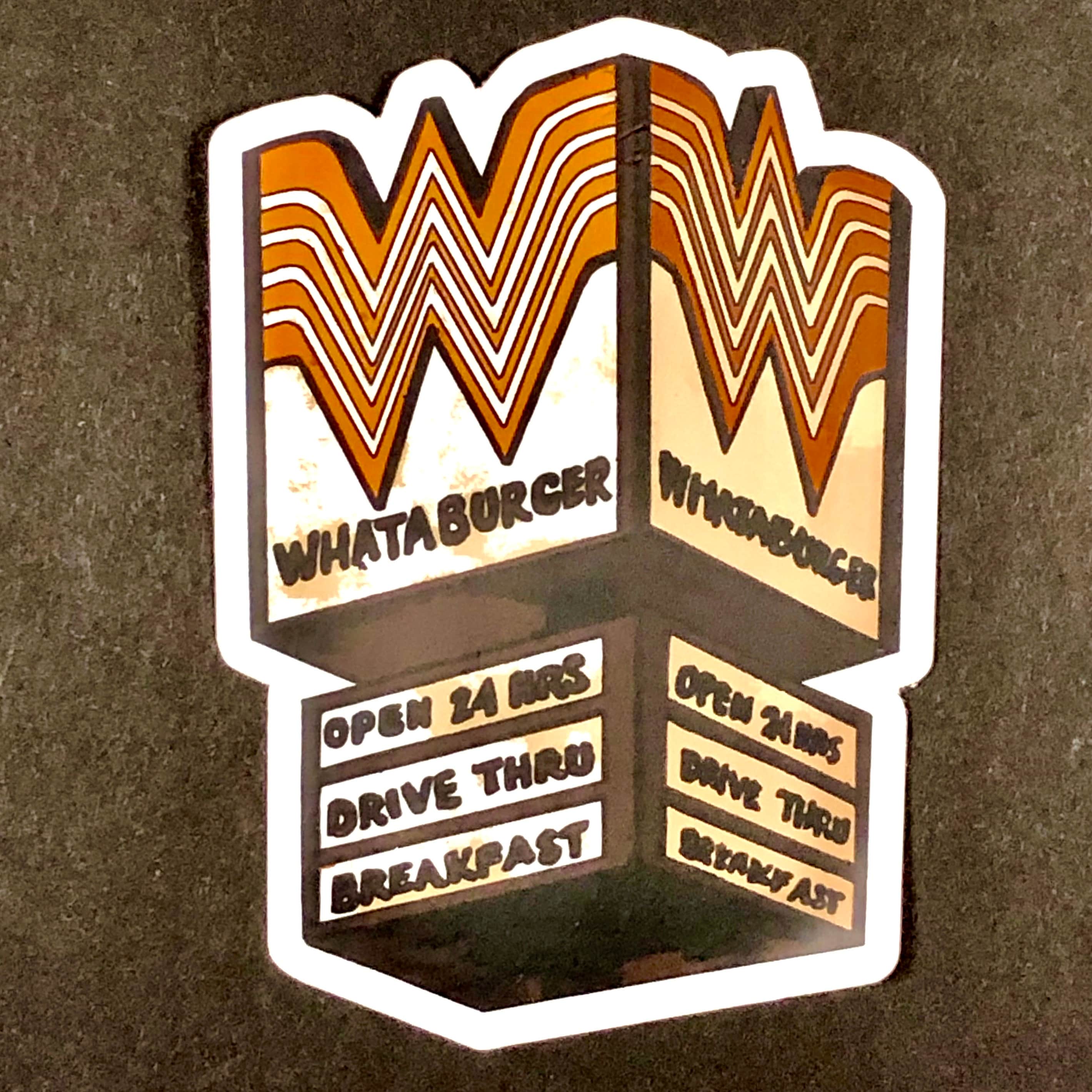 VINYL STICKER SET Original Whata Set or Holographic Whata | Etsy