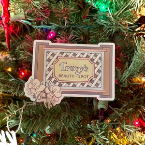 VINYL STICKER Truvy's Beauty Salon Sign Steel Magnolias - Etsy