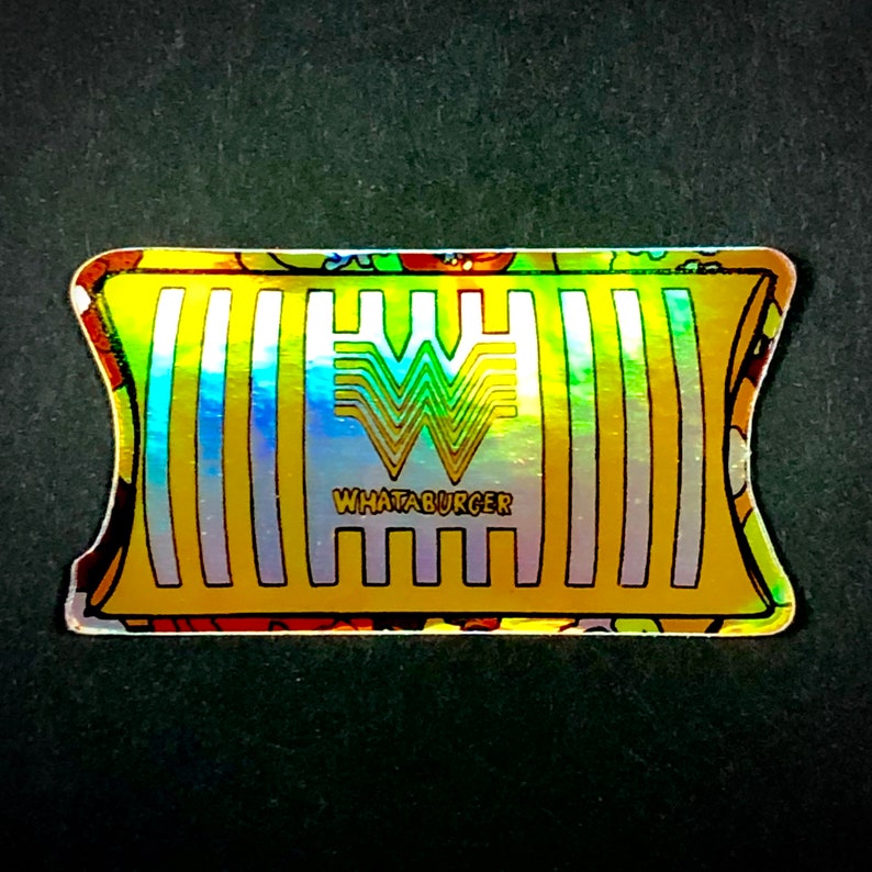 VINYL STICKER SET Original Whata Set or Holographic Whata | Etsy