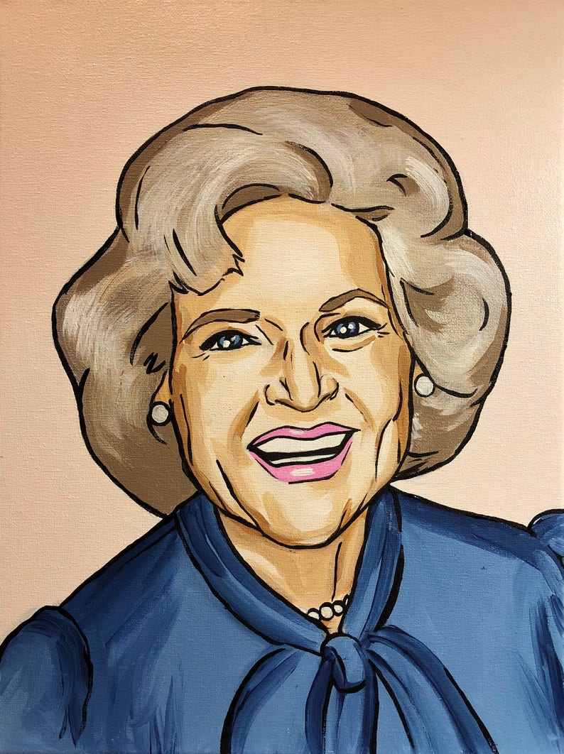 PRINT Rose Nylund Golden Girl - Etsy
