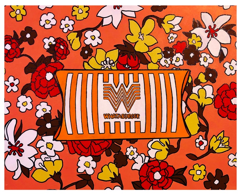 PRINT SET Whataburger - Etsy