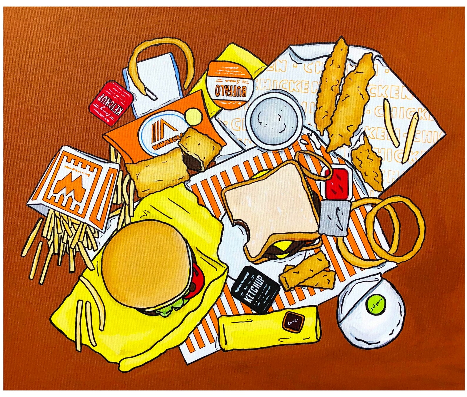 PRINT SET Whataburger - Etsy