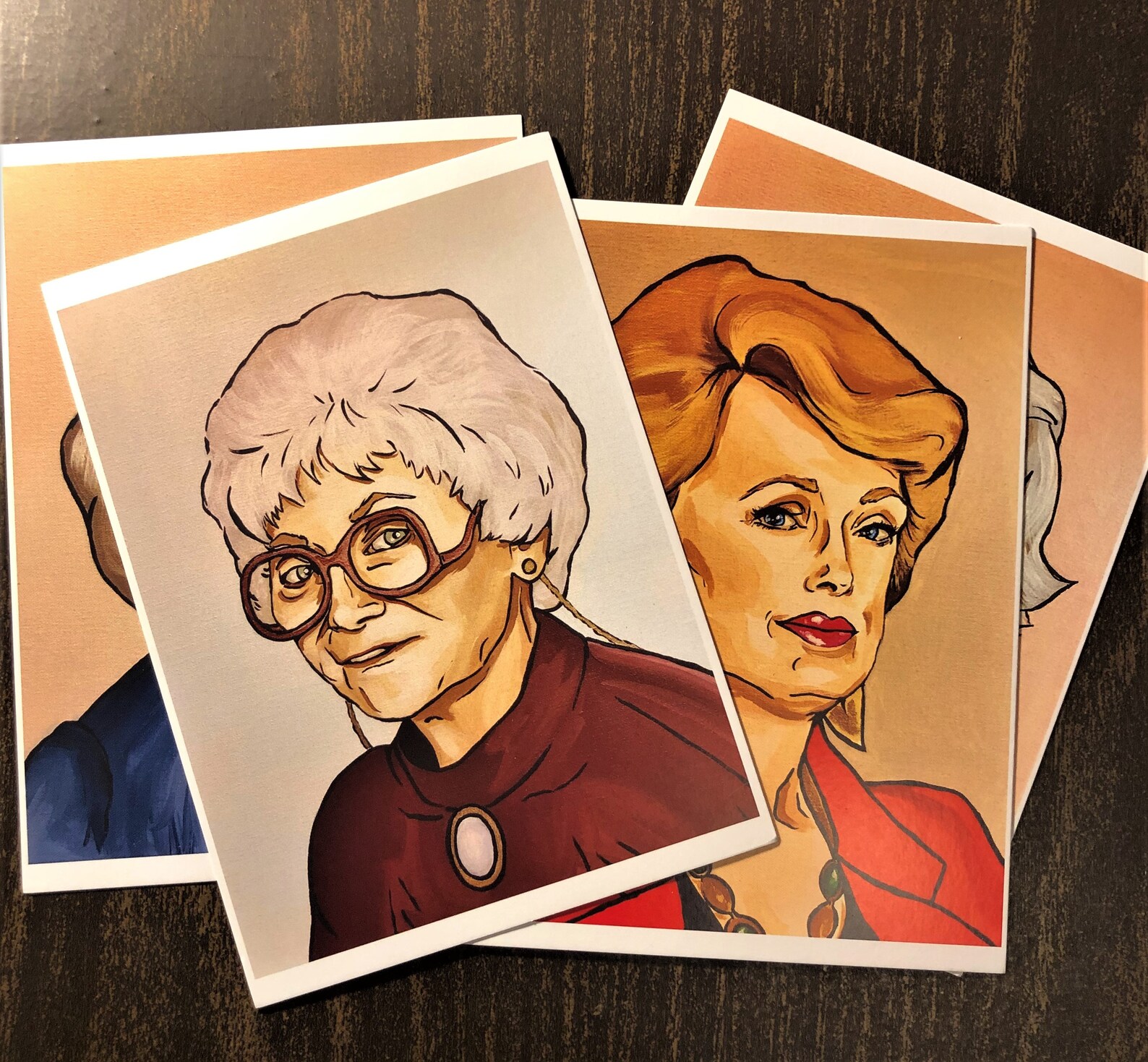 POSTCARD SET Golden Girls - Etsy