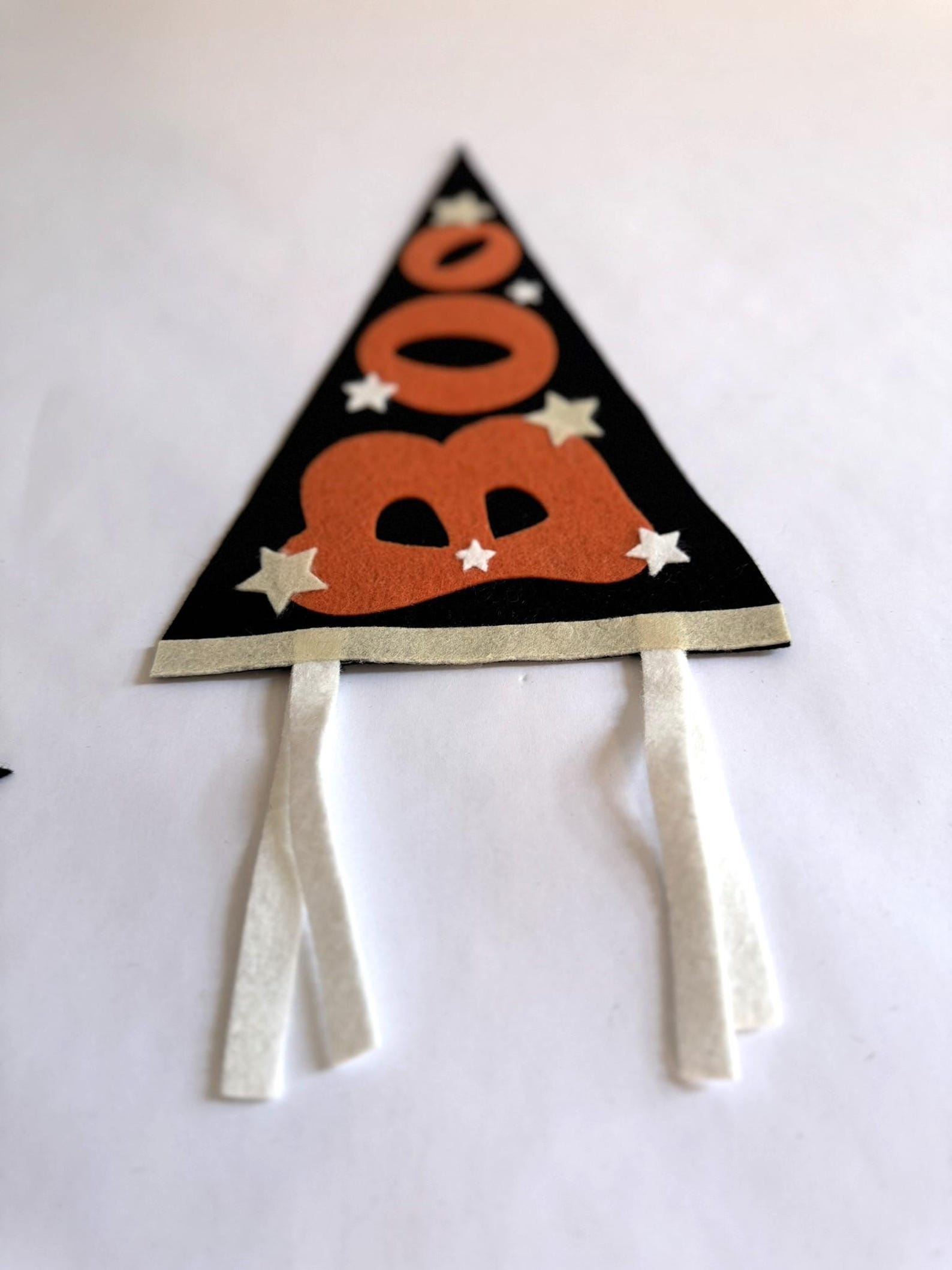 WOOL FELT PENNANT - Vintage Boo Mini Pennant - Etsy