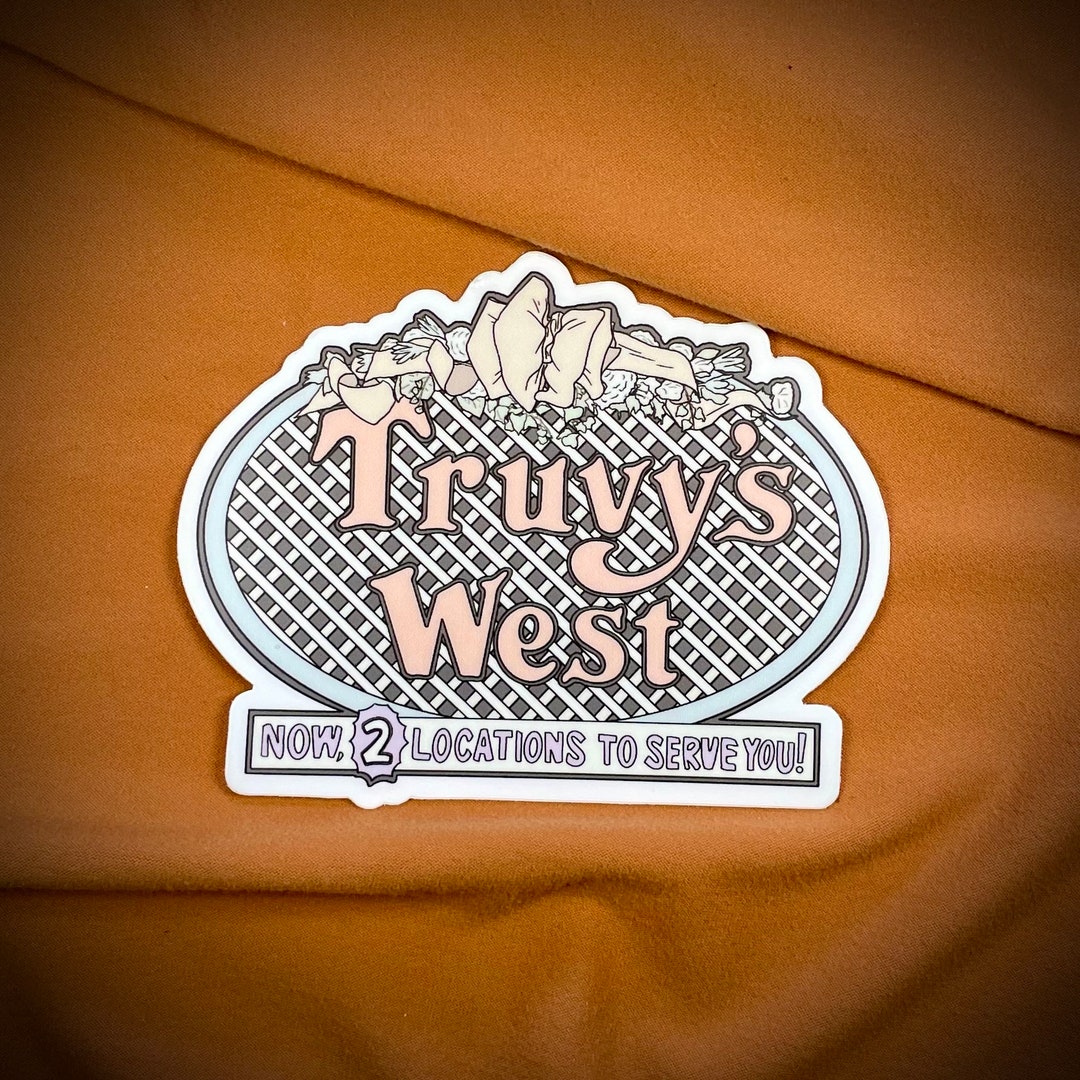 VINYL STICKER Truvy's West Beauty Spot Sign Steel Magnolias - Etsy