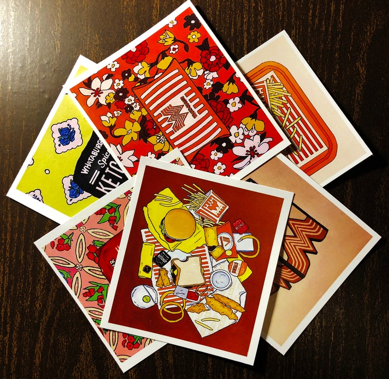 PRINT SET Whataburger - Etsy