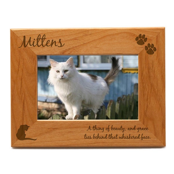 Cat Photo Frame - Etsy UK