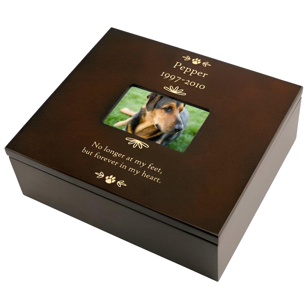 Personalized Pet Memorial Keepsake Box, the Perfect Pet Memorial Gift ...