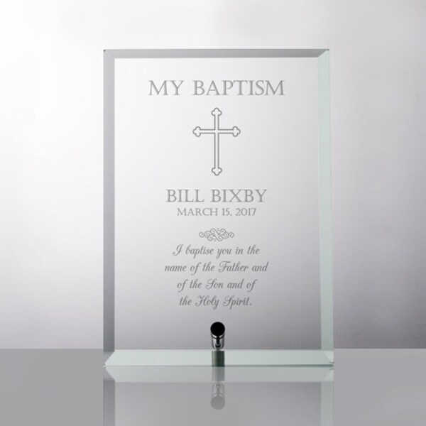 Baptism Plaque - Etsy