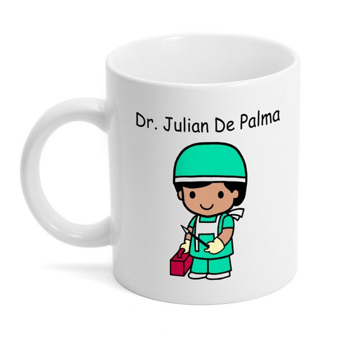 Custom Character Surgeon Coffee Mug Custom Doctor Gift - Etsy