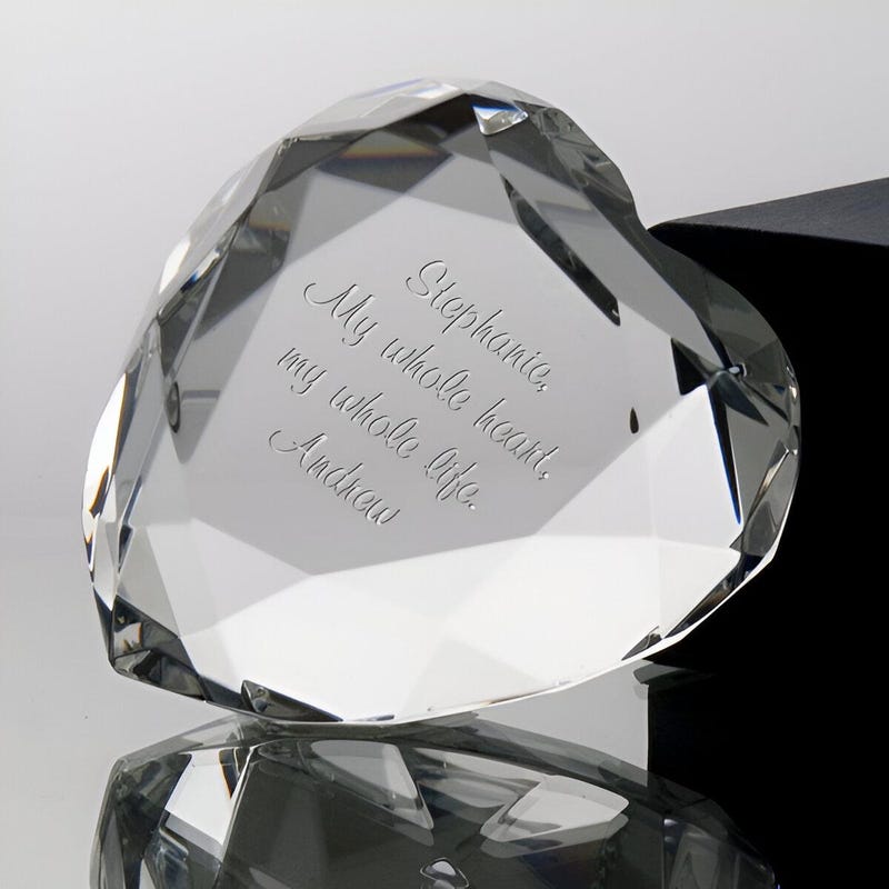 Heart Paperweight - Etsy
